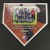 9-1/2" x 9-1/2" Baseball Home Plate Plaque - Great Sponsor - Coach Idea