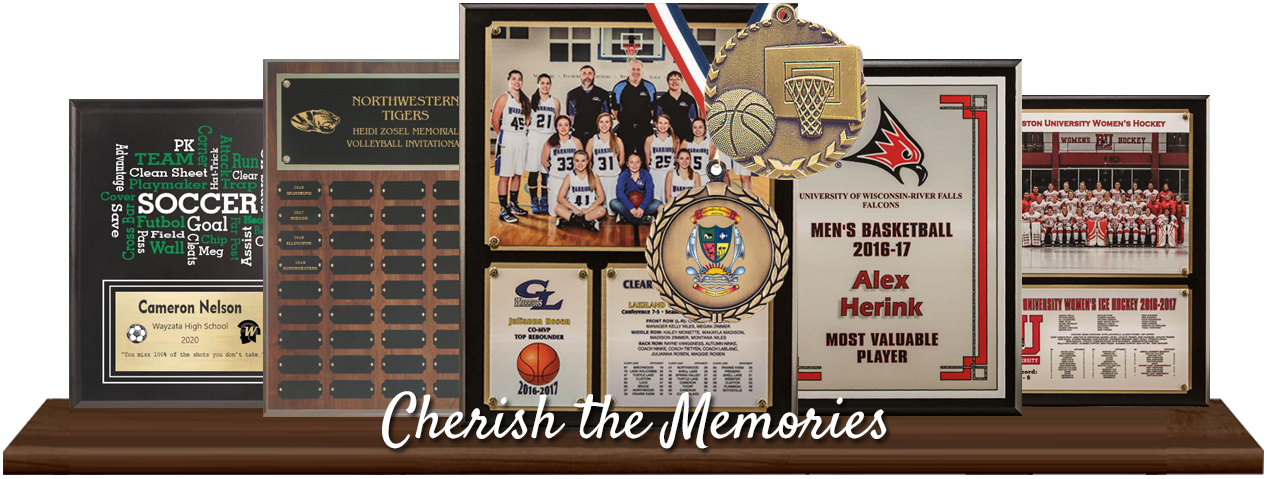 Sport Plaques - Team Photo, MVP, Graduation and Coach Recognition
